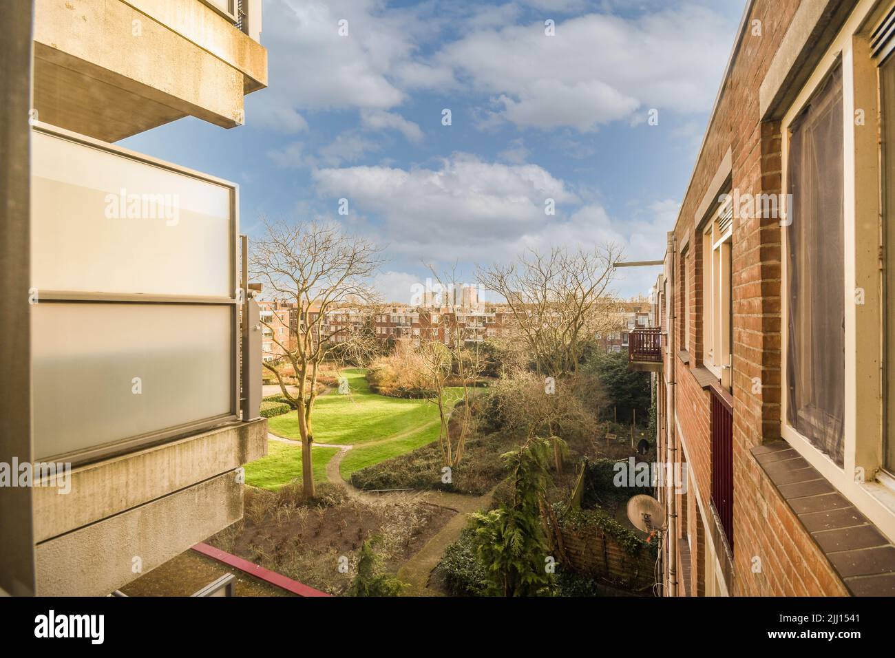 View of street near building with beauty of outside Stock Photo - Alamy