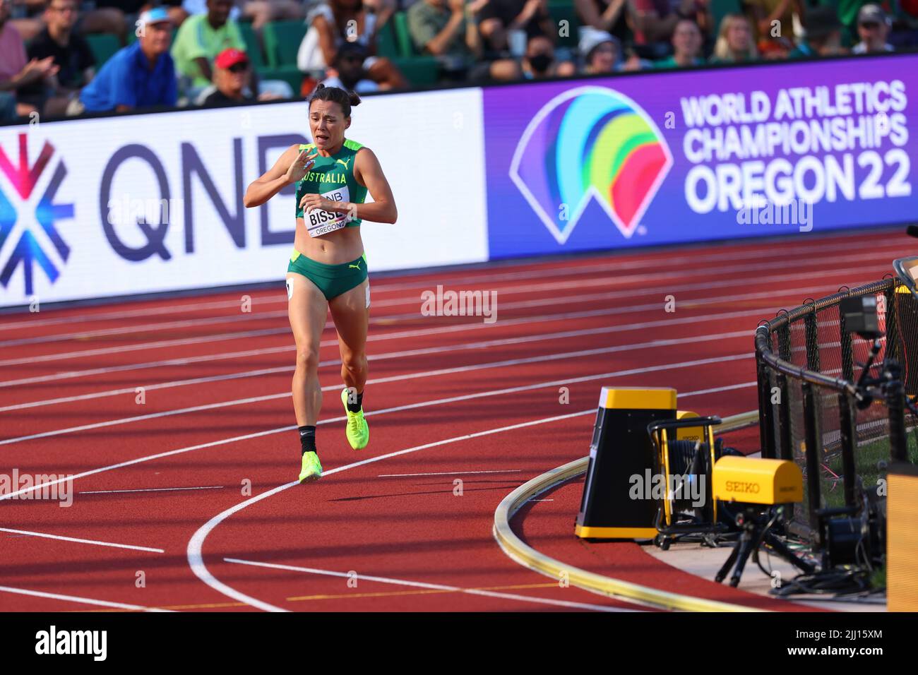 Hayward Field, Eugene, Oregon, USA. 21st July, 2022. Catriona Bisset ...
