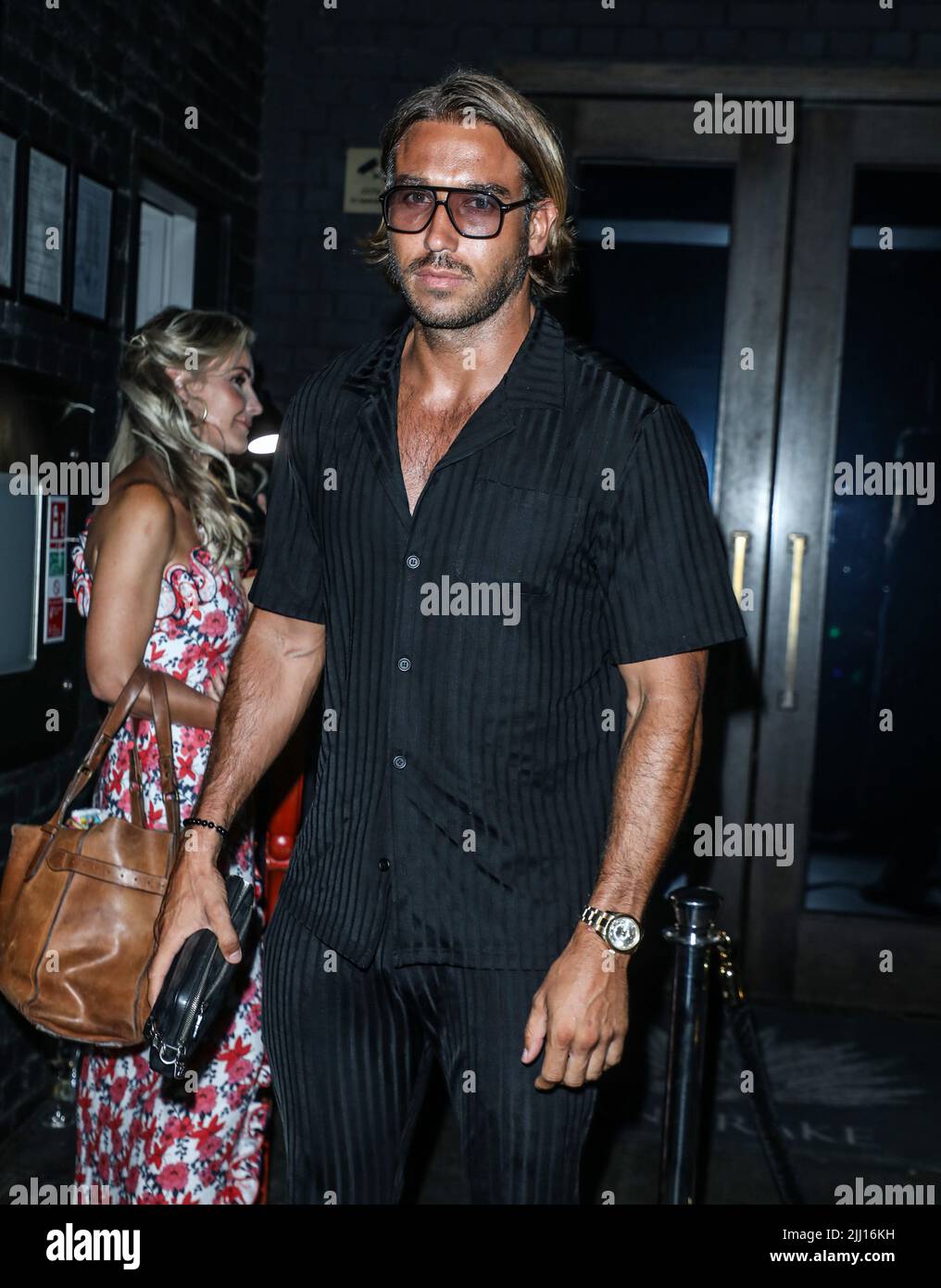 James Lock seen attending the ITV Summer Party 2022 at The Mandrake in ...