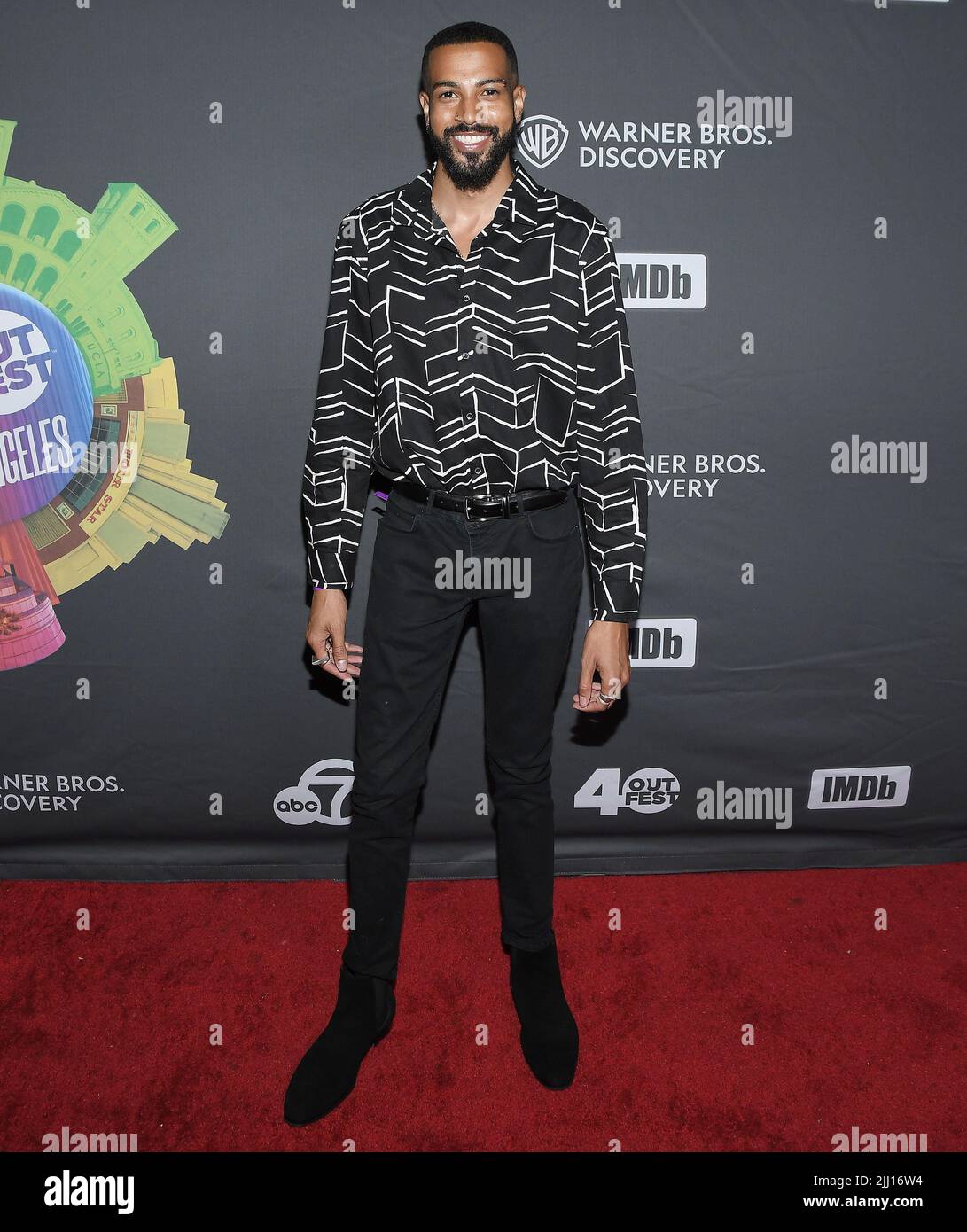 Los Angeles, USA. 21st July, 2022. Jayce Baron arrives at the 2022 ...