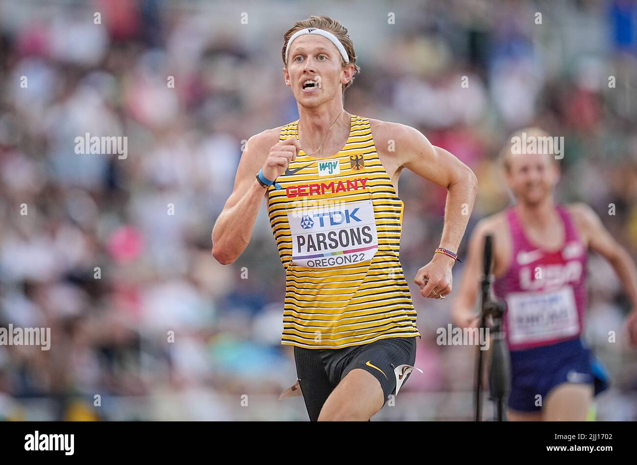Eugene, USA. 21st July, 2022. Athletics: World Championships, 5000 m ...