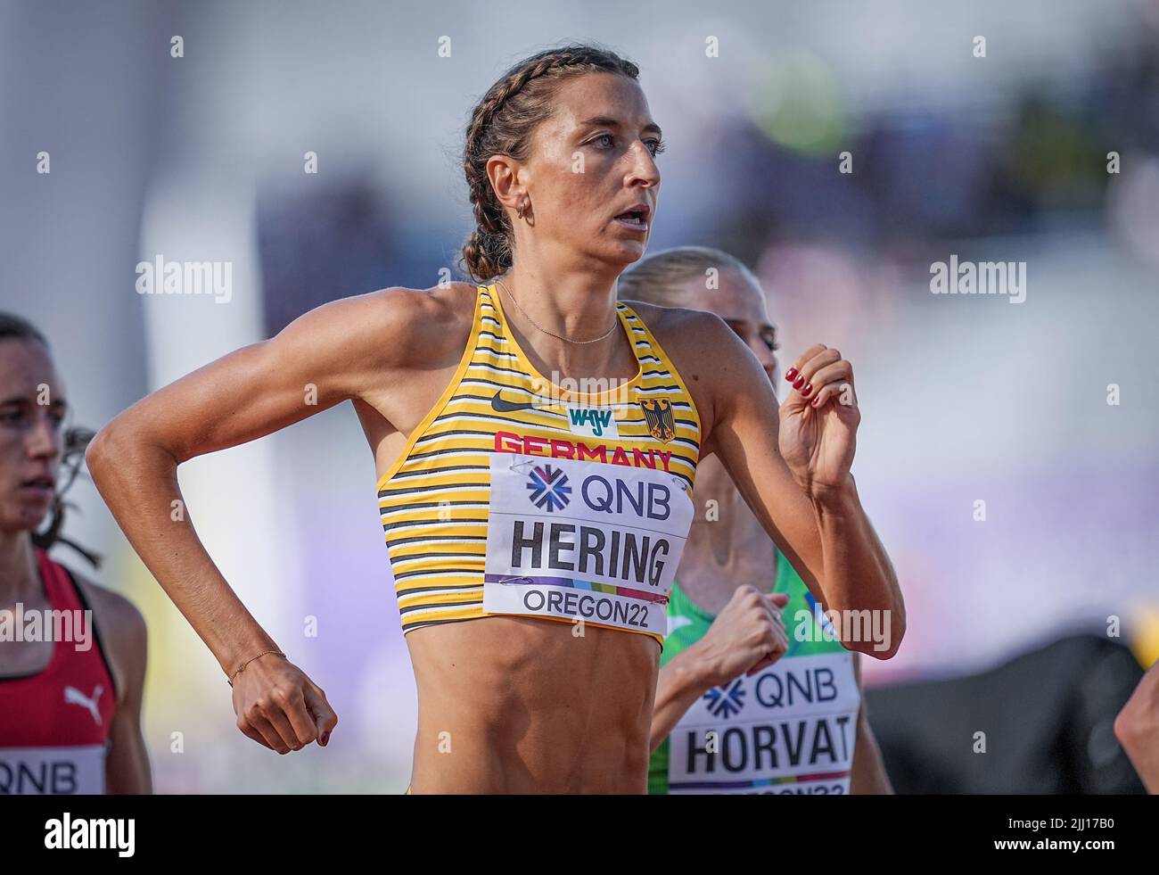 Eugene, USA. 21st July, 2022. Athletics: World Championships, 800m ...