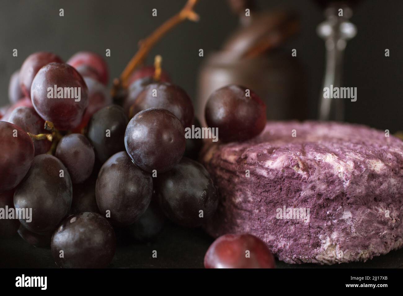 Food composition of gourmet products Stock Photo - Alamy