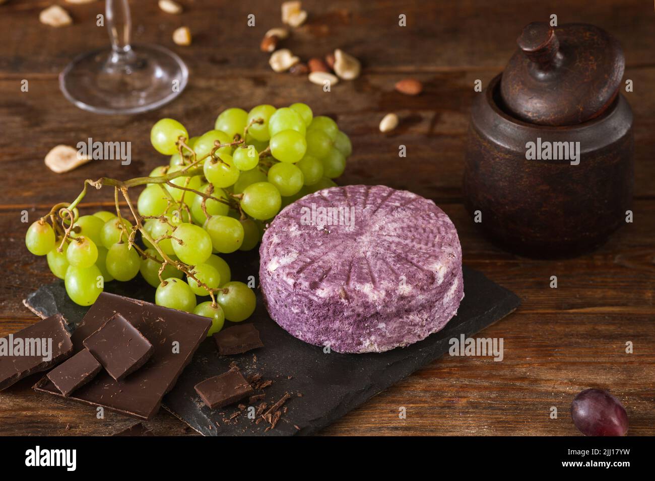 Food composition of gourmet products Stock Photo - Alamy