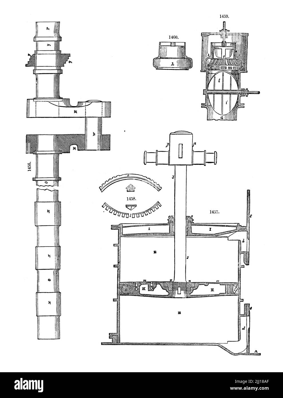 Schematic illustration of his steam engine Cut Out Stock Images ...