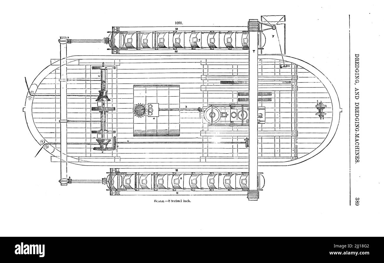 Dredging machines Black and White Stock Photos & Images - Alamy