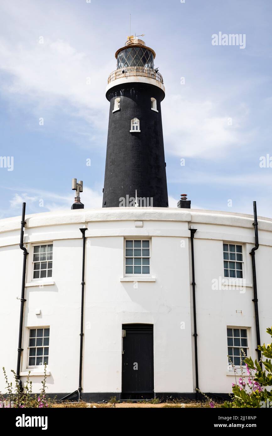 Old Dungeness Lighthouse, Dungeness, Kent, UK Stock Photo - Alamy