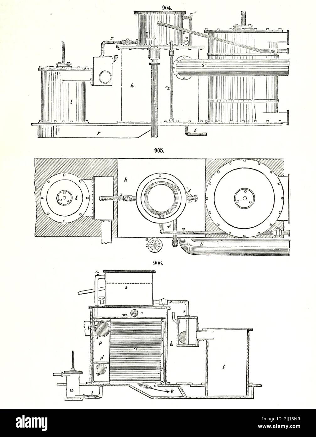 CONDENSER. The usual modes of condensing steam, where it is used as a ...