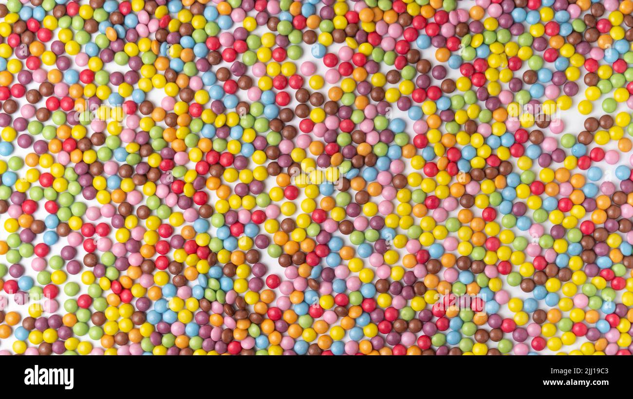 colorful candies background flat lay Stock Photo - Alamy