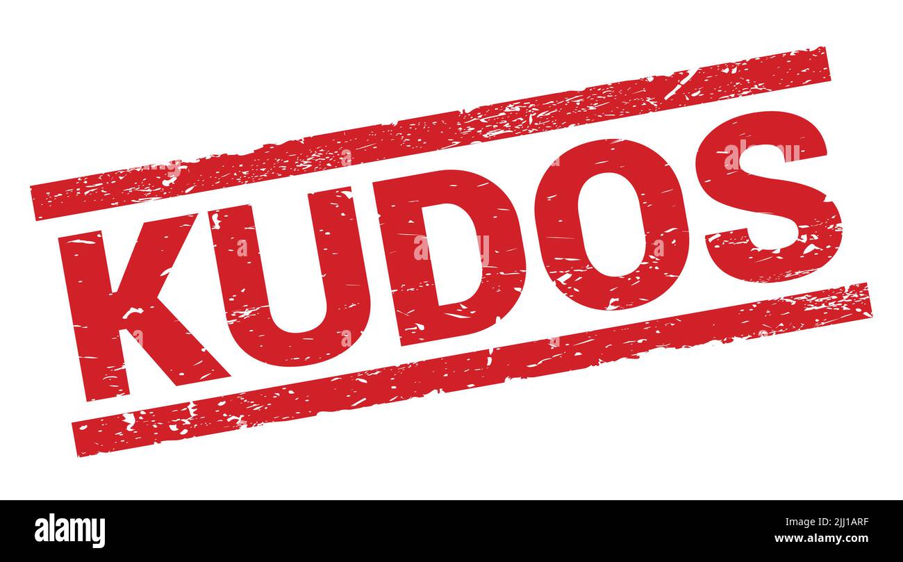 Kudos word hi-res stock photography and images - Alamy