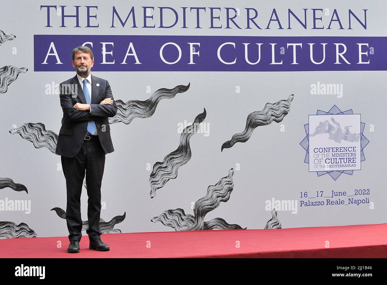 Dario Francescini Italian Minister of Culture, during the Conference of ...