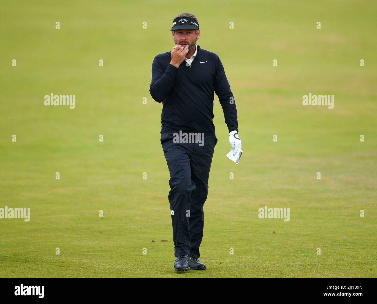 Robert Rock on the 11th fairway during day two of of the Cazoo Open at ...