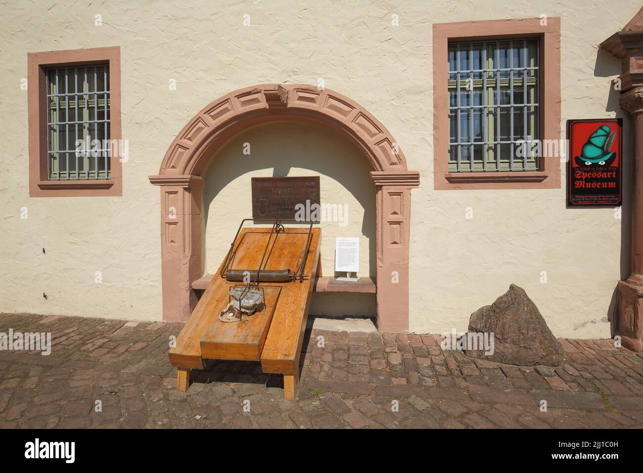 Largest mousetrap in the world in front of the castle in Lohr am Main ...