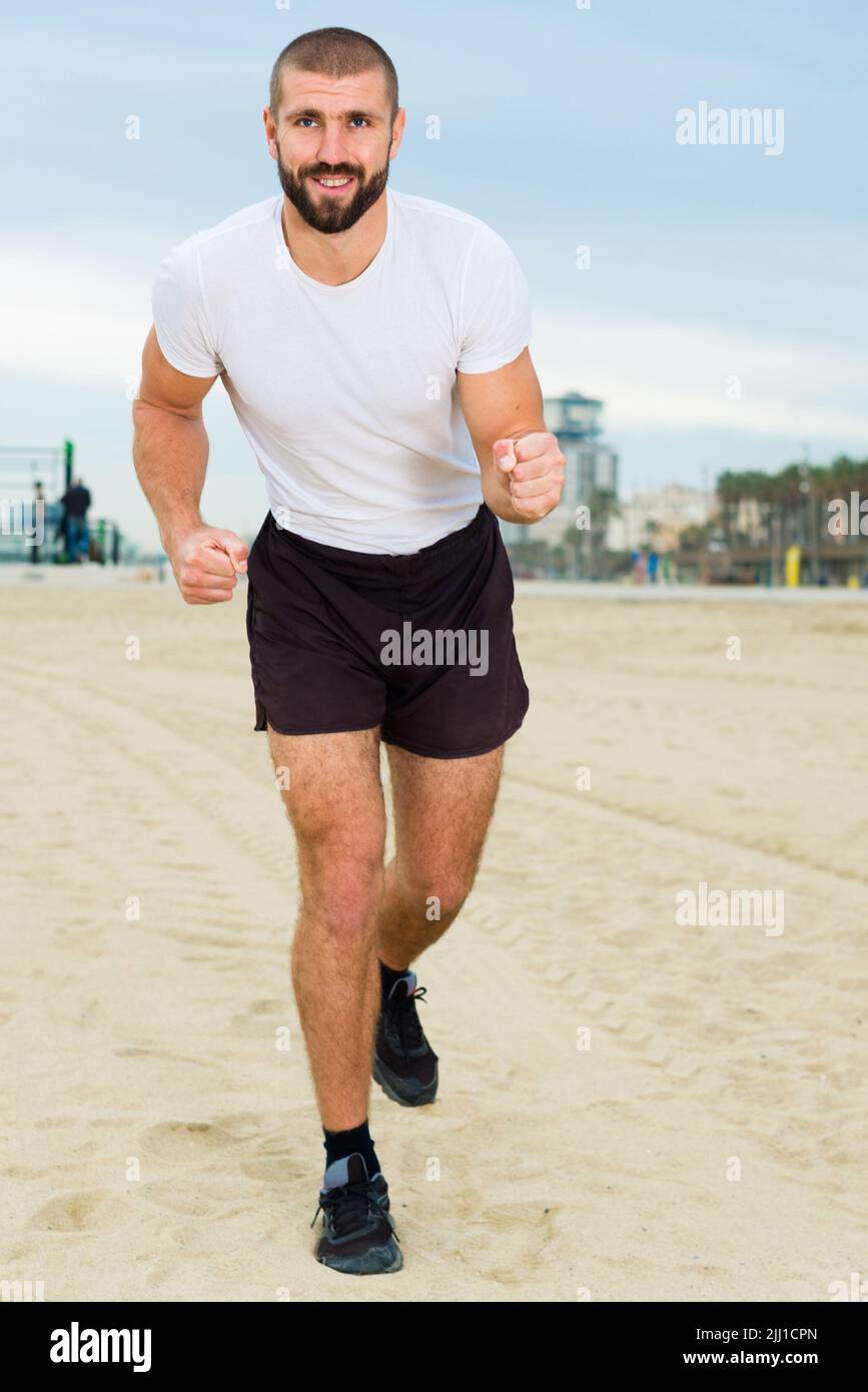 Running man, jogging Stock Photo - Alamy