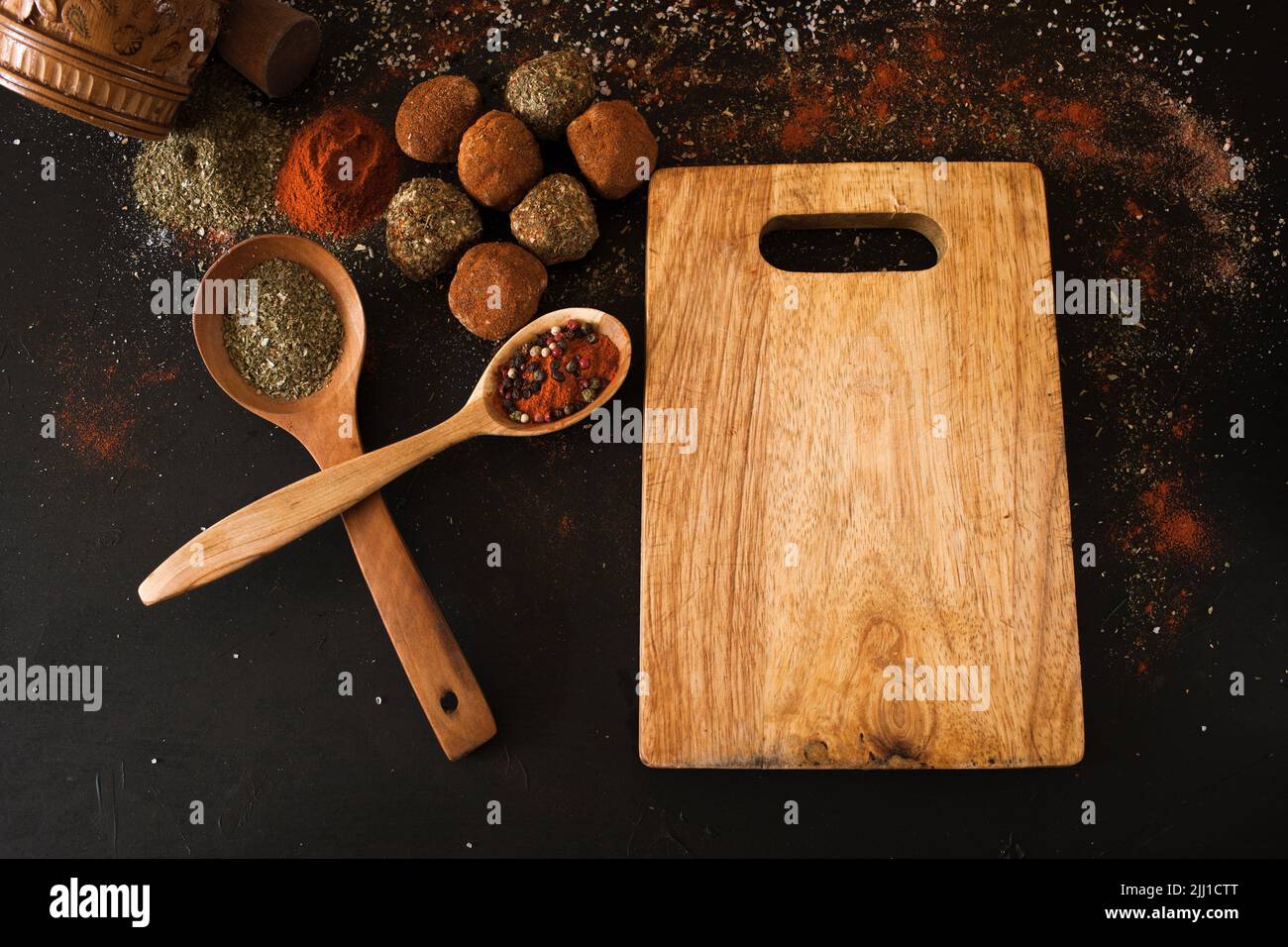 Spicy cheese assortment. Healthy rustic food Stock Photo - Alamy