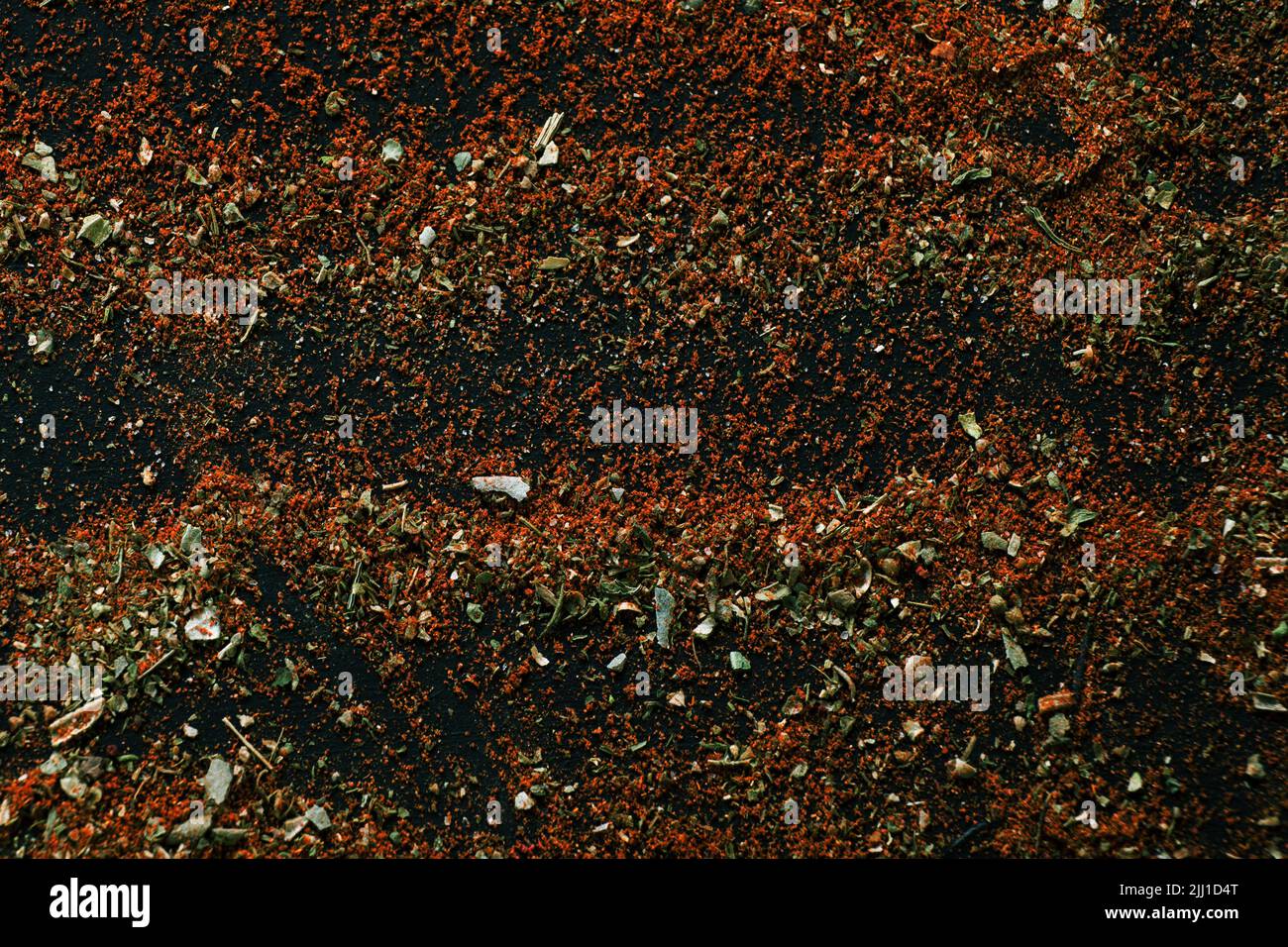 Messy spicy background. Spice texture Stock Photo - Alamy