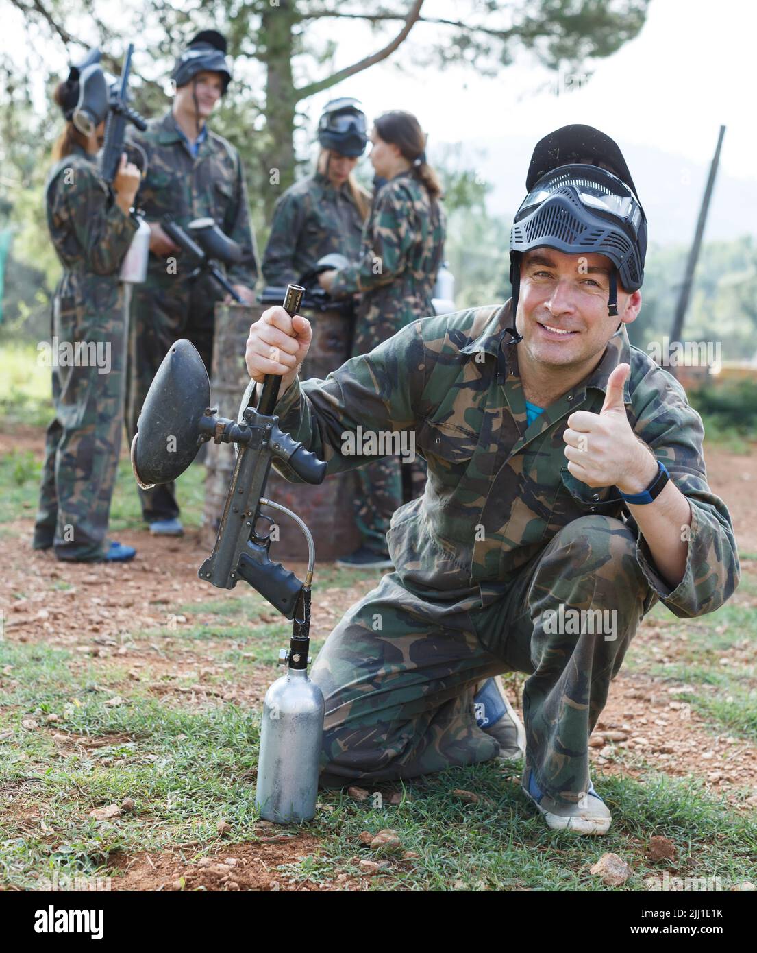 Male paintball hi-res stock photography and images - Alamy