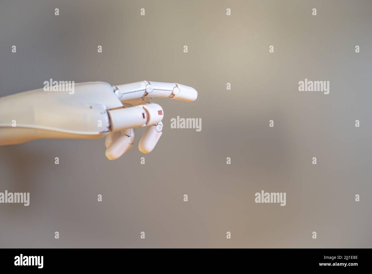 A Close up of robot hand Stock Photo - Alamy