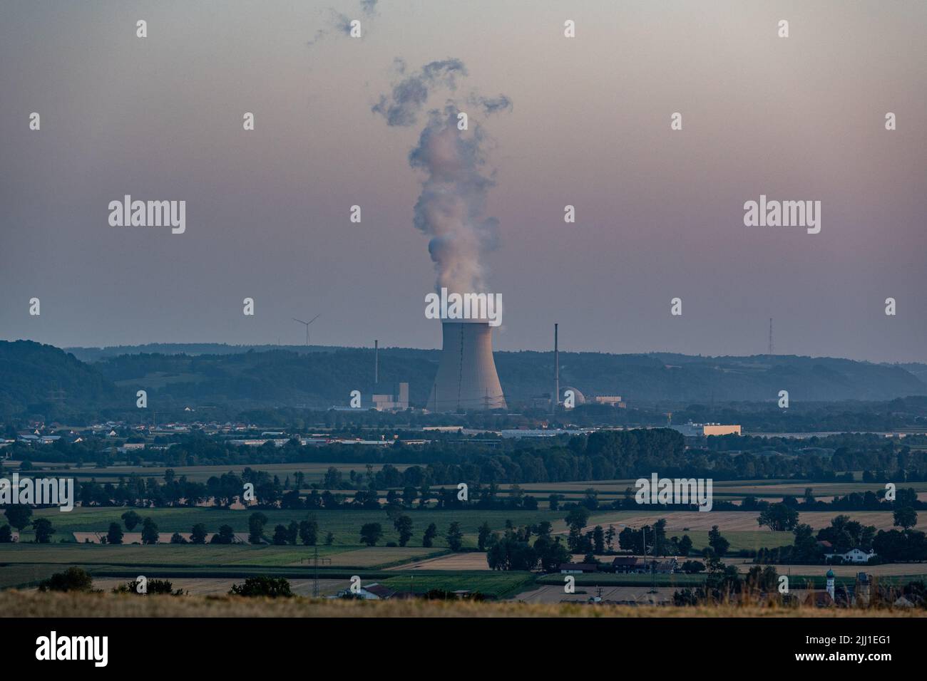 German isar 2 nuclear power plant hi-res stock photography and images - Alamy