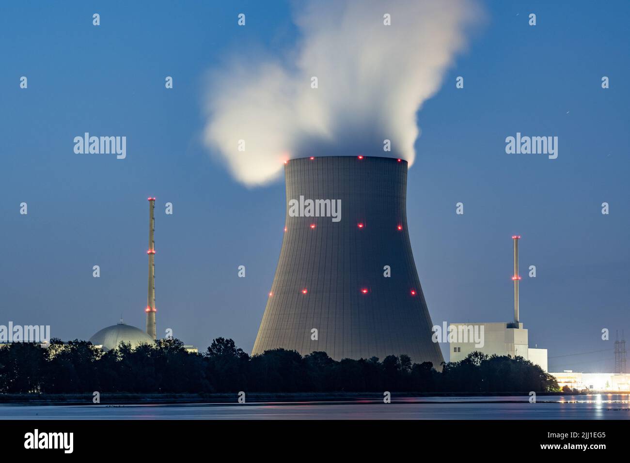 German isar 2 nuclear power plant hi-res stock photography and images - Alamy