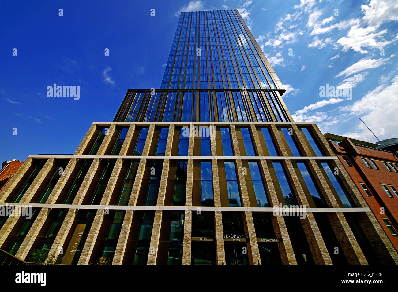 Hadrians Tower at 27 Rutherford St Newcastle was designed by Faulkner ...