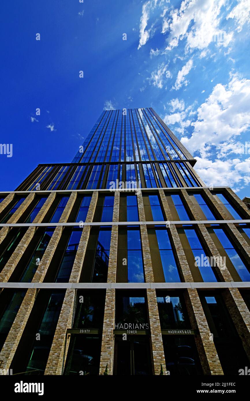 Hadrians Tower at 27 Rutherford St Newcastle was designed by Faulkner ...