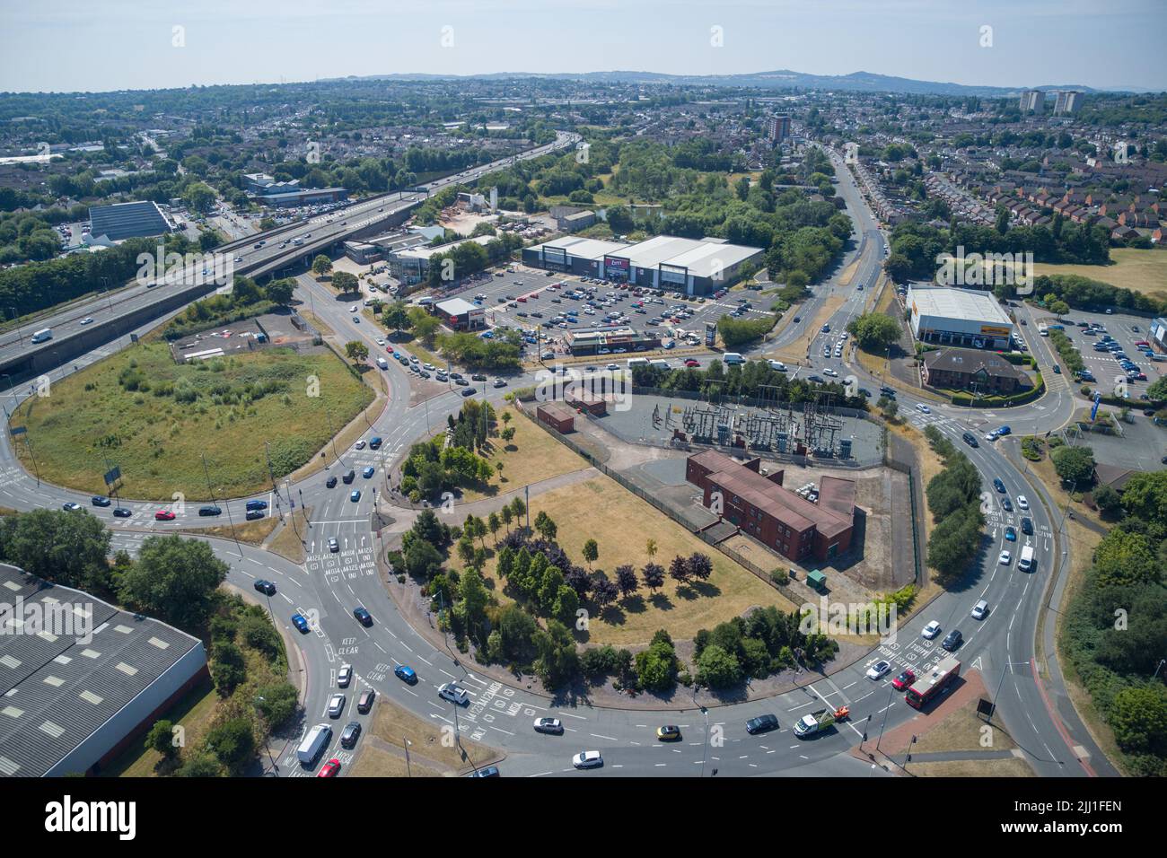 M5 motorway oldbury hi-res stock photography and images - Alamy