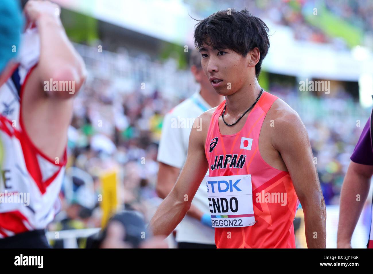 Hayward Field, Eugene, Oregon, USA. 21st July, 2022. Hyuga Endo (JPN ...