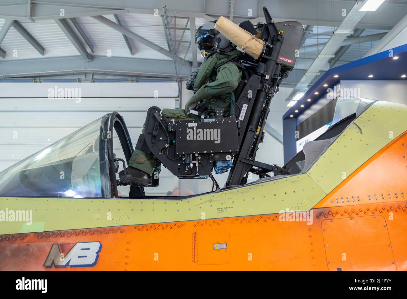 Korea aerospace industries kf 21 boramae fighter hi-res stock ...