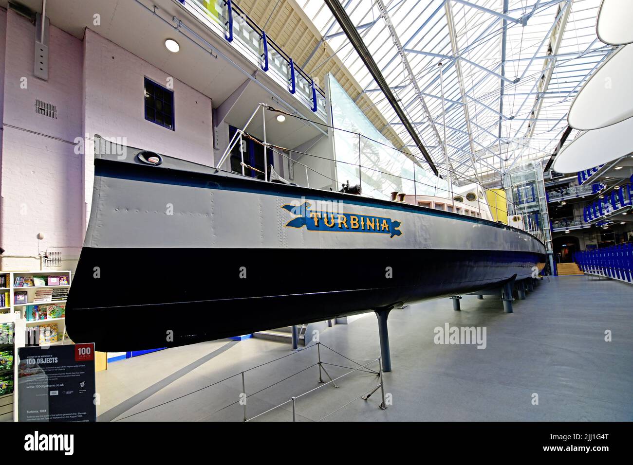 The worlds first ever steam turbine powered ship built by Charles ...