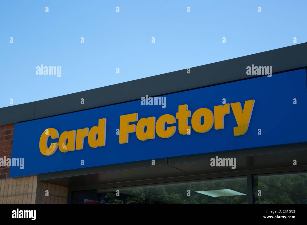 Card Factory store signage Stock Photo - Alamy