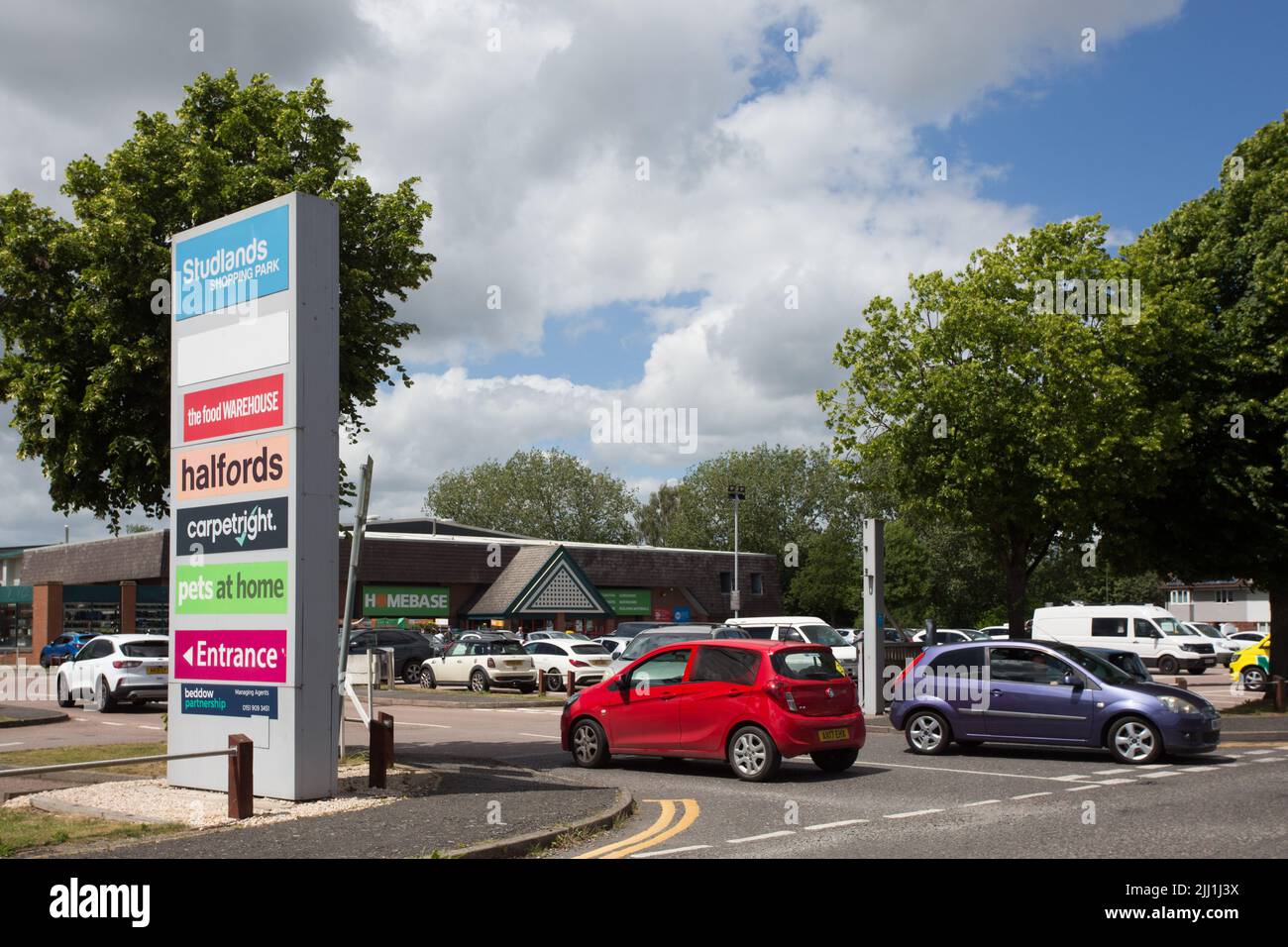 Studlands Retail Park, Newmarket, CB8 7SX Stock Photo - Alamy