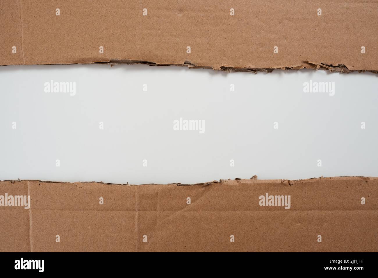 Important Informations Written Between Ripped Cardboards. Crutial ...