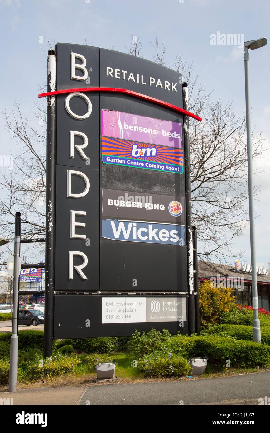 Border retail park hi-res stock photography and images - Alamy