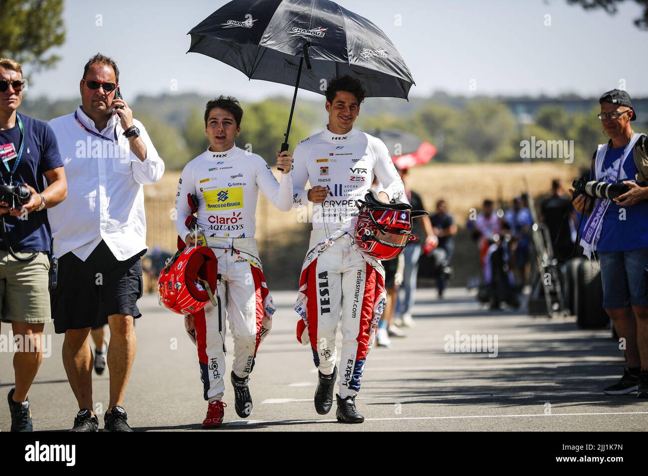 BOLUKBASI Cem (tur), Charouz Racing System, Dallara F2, FITTIPALDI Enzo ...