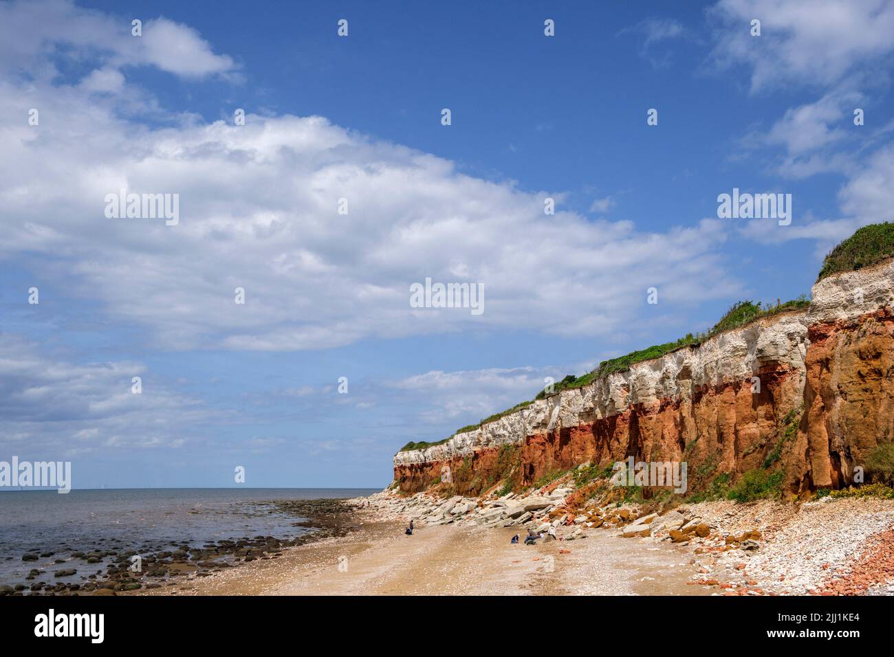 Hunstanton Cliffs, Norfolk Stock Photo - Alamy