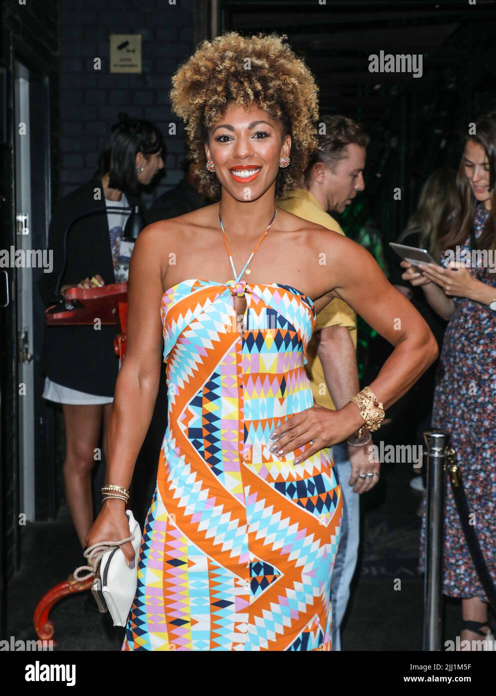 Dr Zoe Williams seen attending the ITV Summer Party 2022 at The Mandrake in London Stock Photo ...