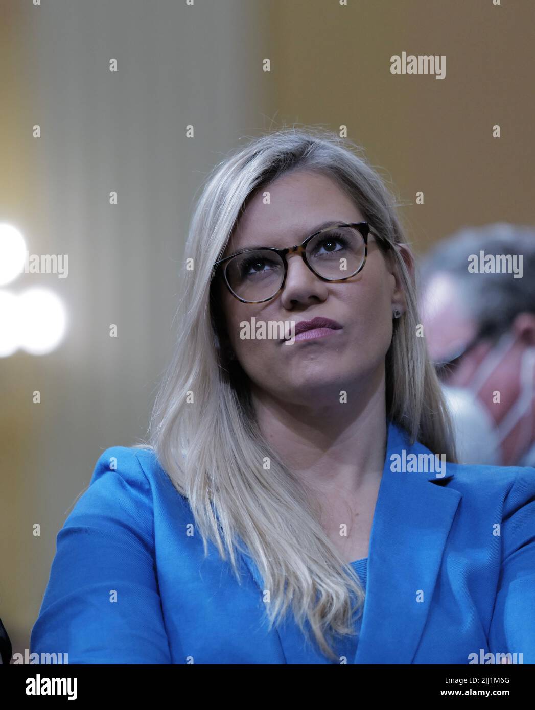 Erin Smith, widow of U.S. Capitol Police officer Jeffrey Smith during ...