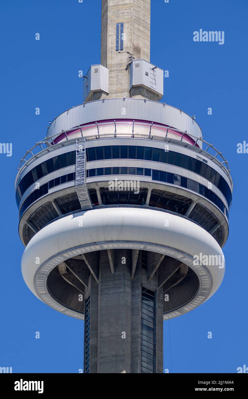 This is from the observation deck of the cn tower hi-res stock ...
