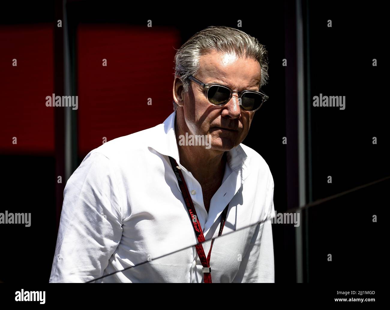 LE CASTELLET - Raymond Vermeulen, Max Verstappen's manager, prior to ...