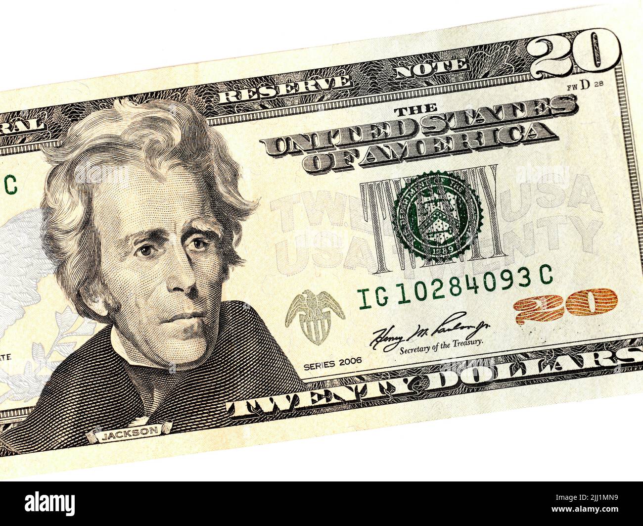 New 20 Dollar Bill Back