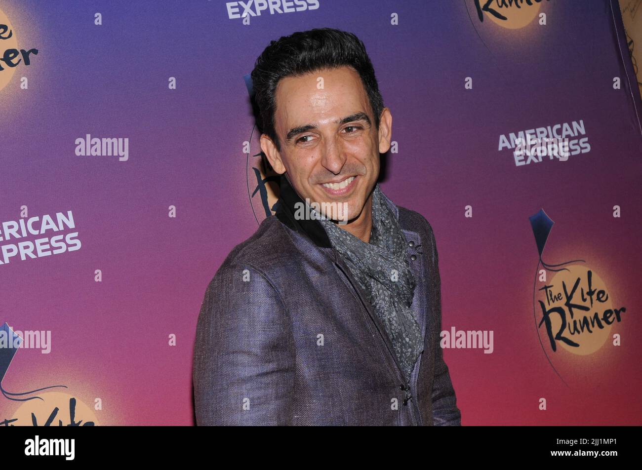 Amir Arison attends The Kite Runner Opening Night After Party at Sardi ...