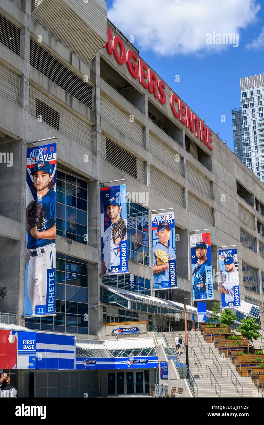 Toronto bluejays stadium hi-res stock photography and images - Alamy