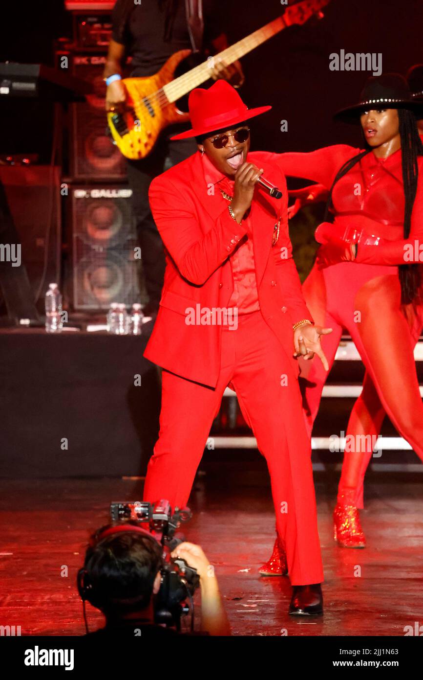 Ne-Yo Performs At The Dell East Music Center Summer Concert Series ...