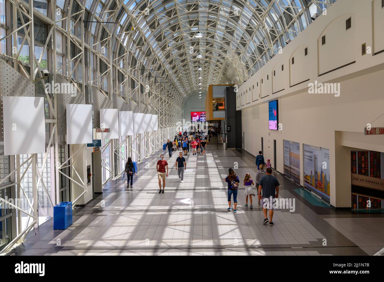 The SkyWalk is an enclosed walkway between Union Station and CN Tower ... The SkyWalk is an enclosed walkway between Union Station and CN Tower ...