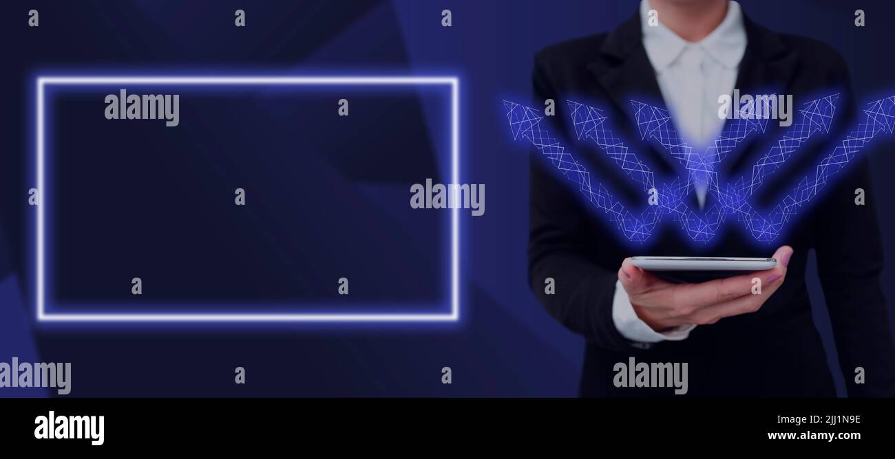 Businessman in suit holding open palm symbolizing successful teamwork ...