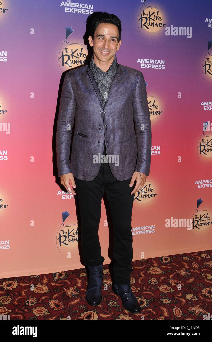 Amir Arison attends The Kite Runner Opening Night After Party at Sardi ...