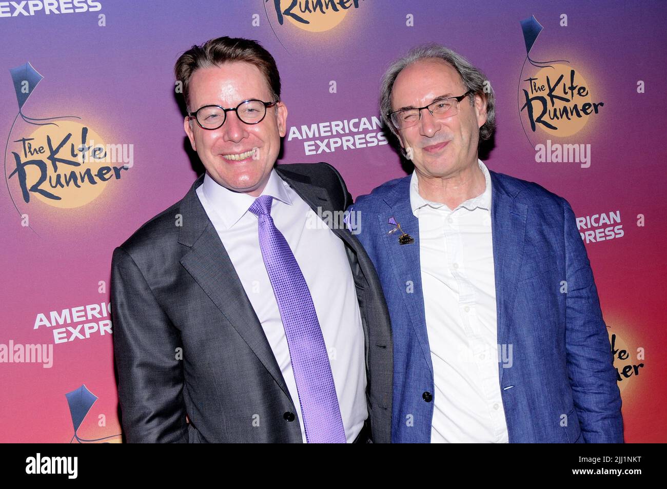 Playwright Matthew Spangler and Director Giles Croft attend The Kite ...