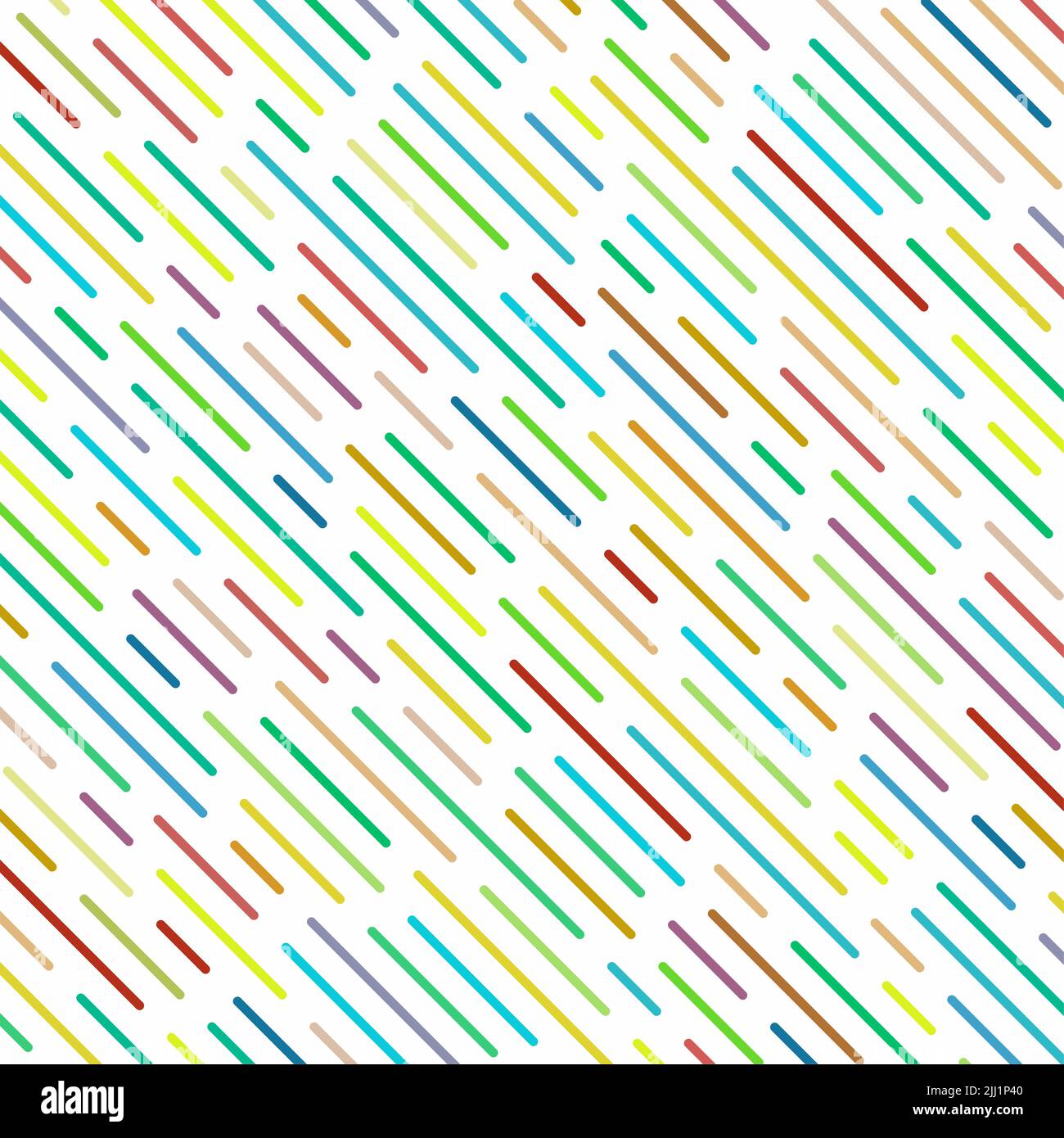 Diagonal stripes of different lengths and different colors. Different ...
