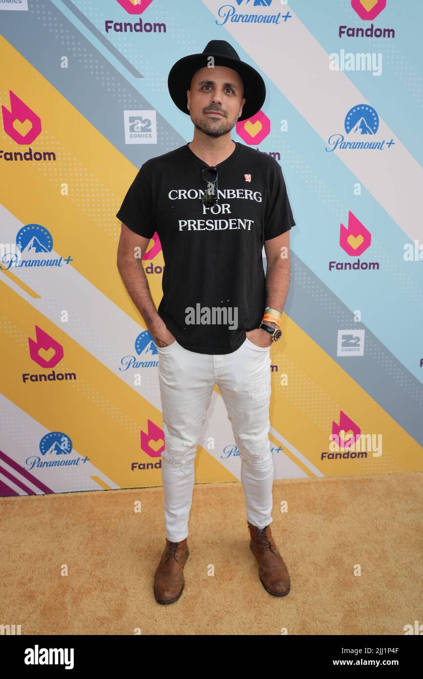 San Diego, CA. 21st July, 2022. Adam Sigal attending the Fandom Party ...
